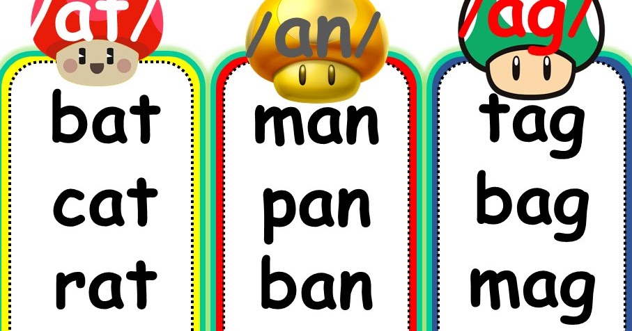 CVC word family pops - The Teacher's Craft