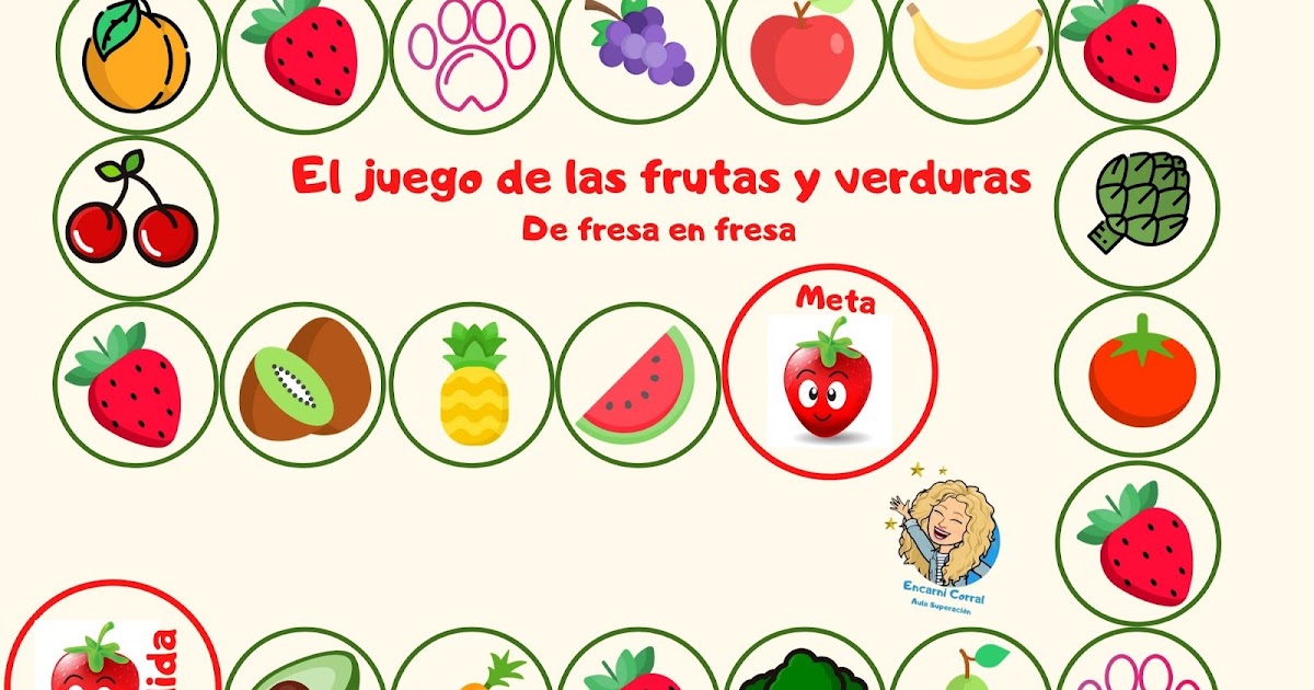 AULA DE SUPERACIÓN: ⭐EL JUEGO DE LAS FRUTAS Y LAS VERDURAS
