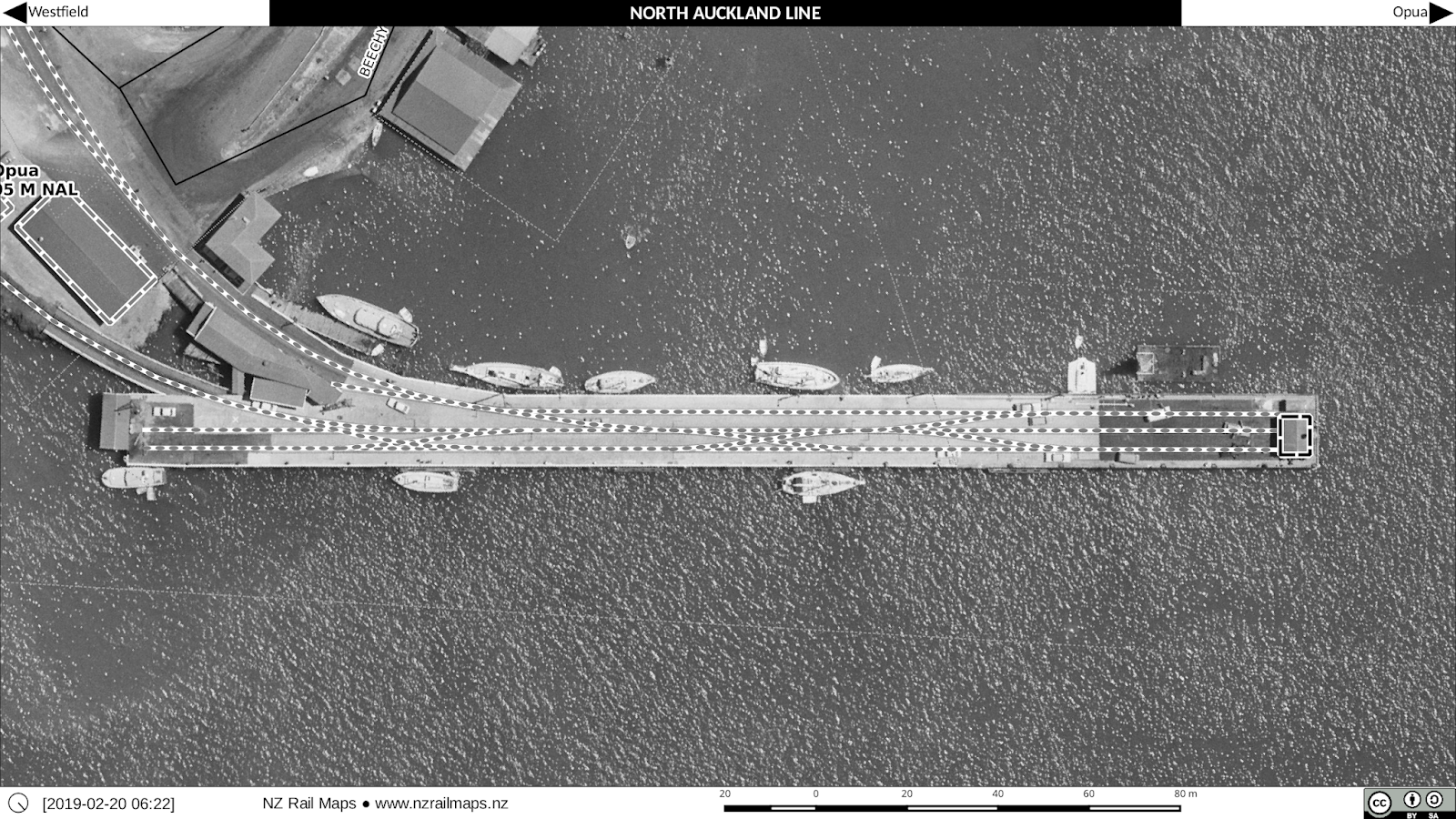 New Zealand Rail Maps: North Auckland Line [1A]: Opua-Kawakawa 1: Opua 1