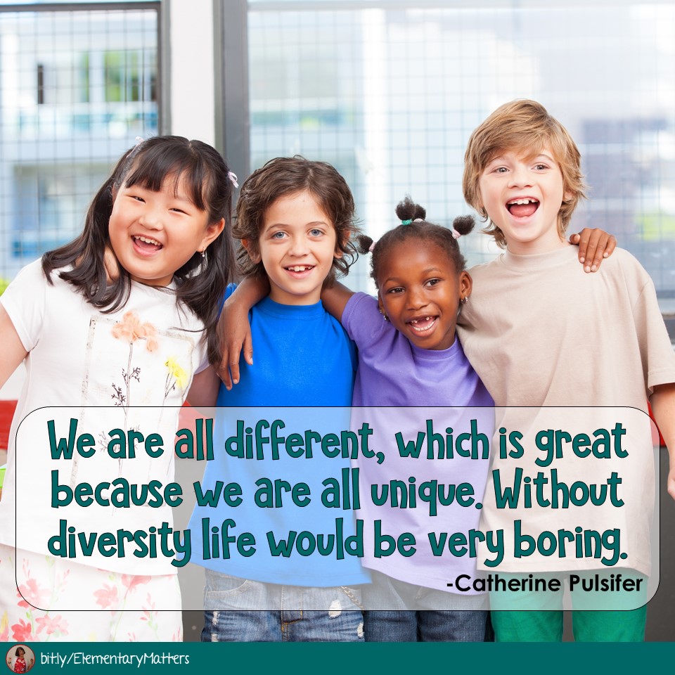 Elementary Matters: Diversity Matters: Celebrating Our Differences