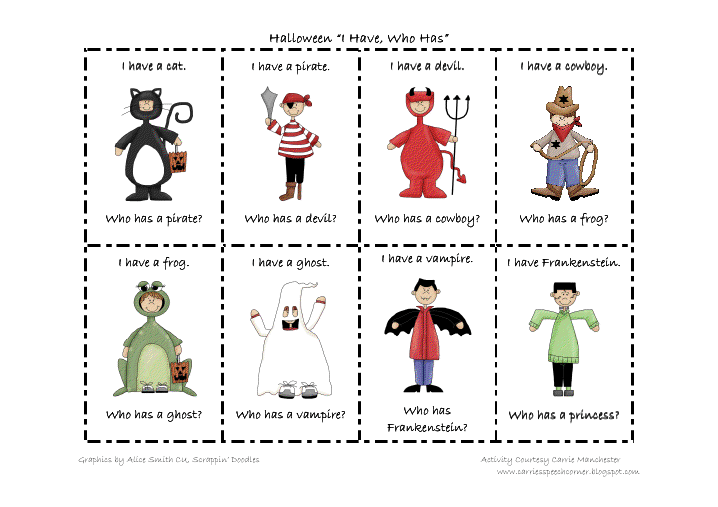 Carrie's Speech Corner: Halloween Two-fer!