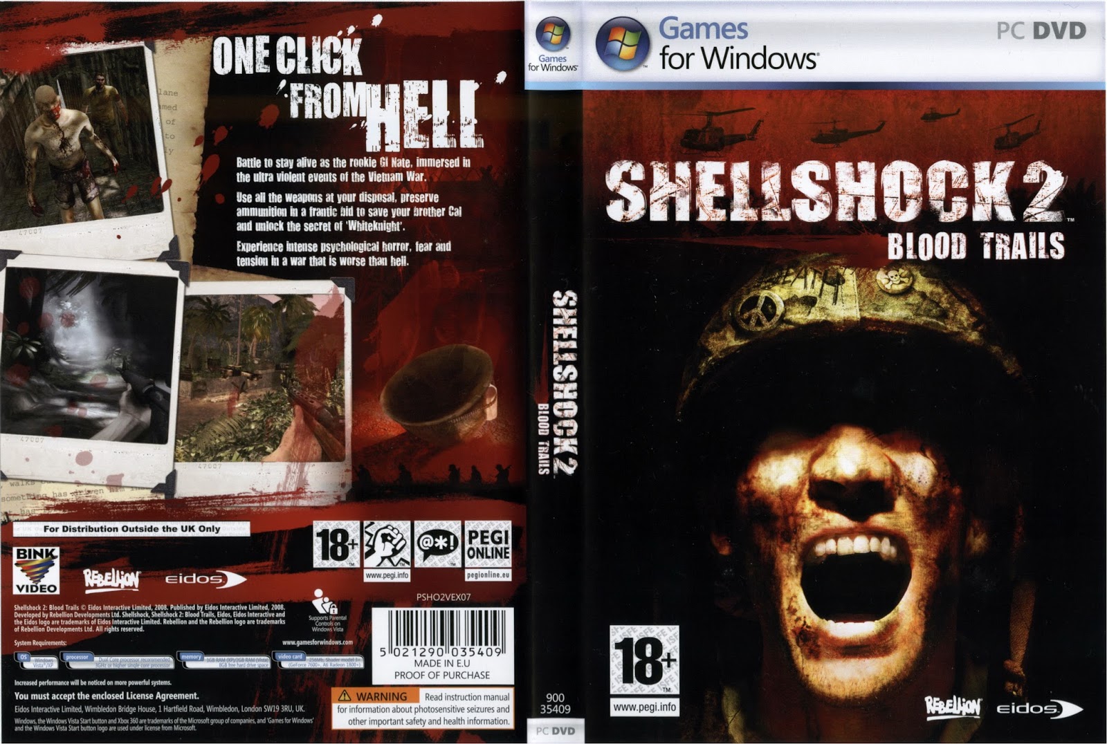 descarga Juegos mega pc: Shellshock 2 Blood Trails [Español]