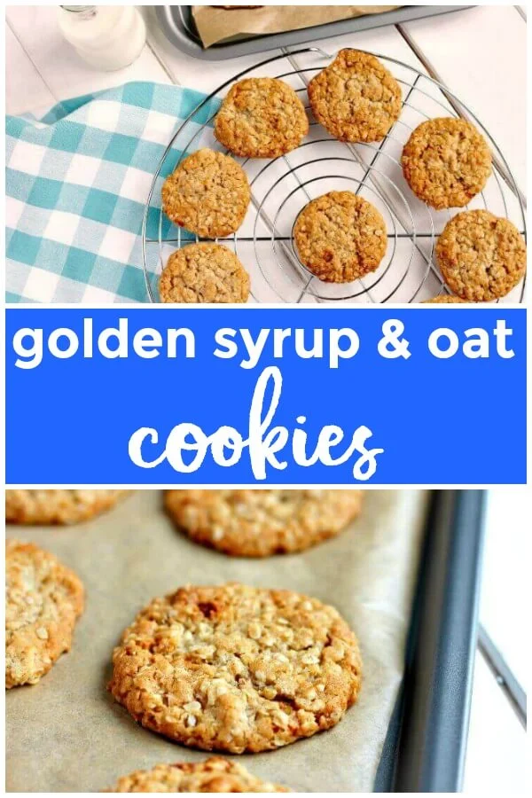 Golden Syrup and Oat Cookies - A Cornish Food Blog | Jam and Clotted Cream