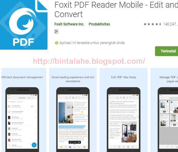 5 Aplikasi Pembaca PDF Gratis Terbaik Untuk Android - Ninna Wiends