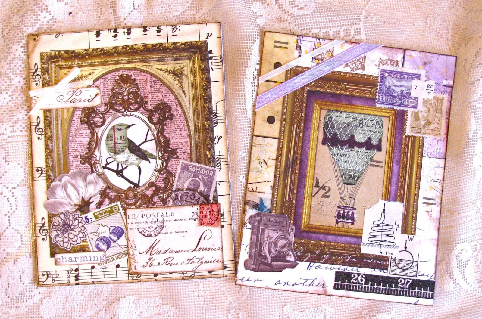 Vintage Style Cards | Lydia's Post