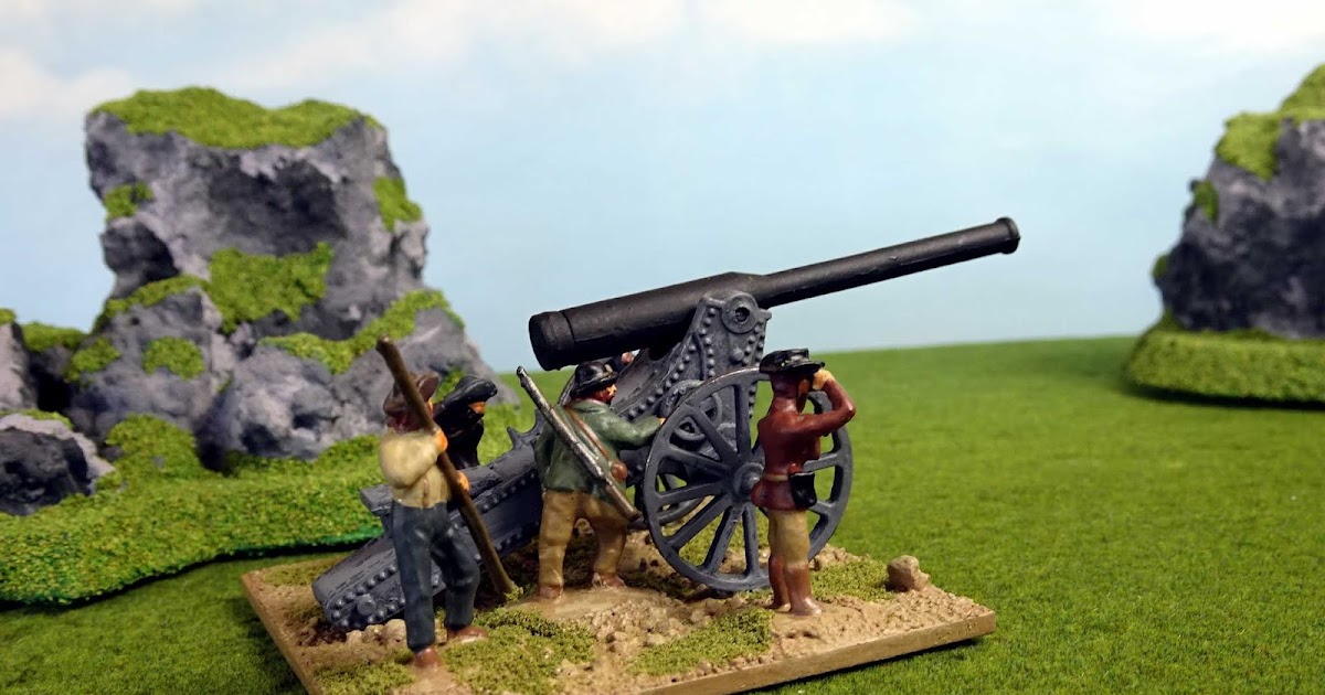 Boer War in Miniature: Long Tom