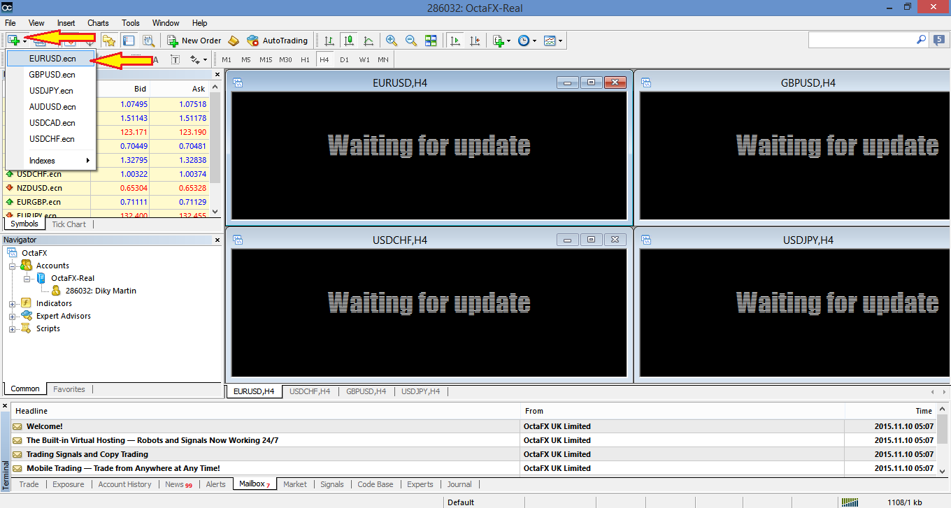 Install Metatrader Octafx - OCTAFX