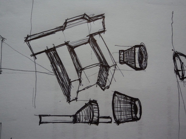 NOPAL ARQUITECTURA ESTRUCTURAL: CROQUIS