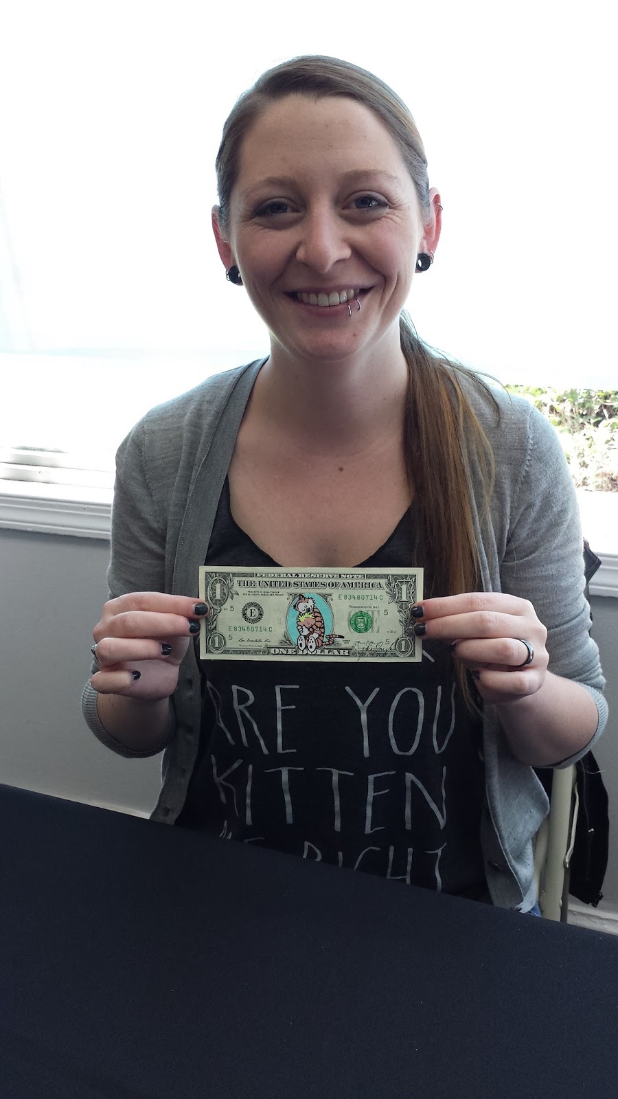 ComicsDC: Meet a local cartoonist: Jane Dough, dollar bill artist