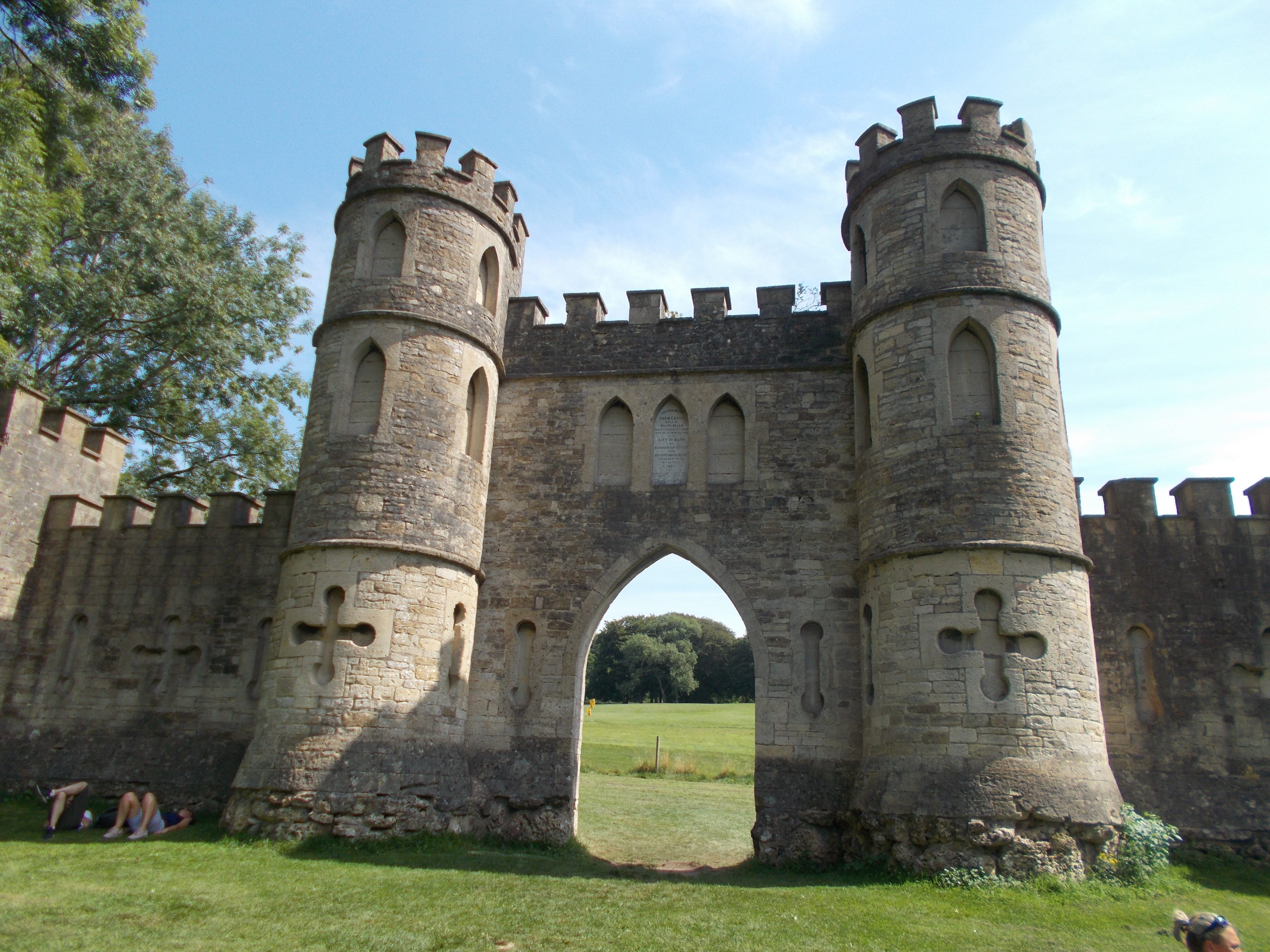 Off the Beaten Track in Somerset: Sham Castle, Bathampton Down, Bath