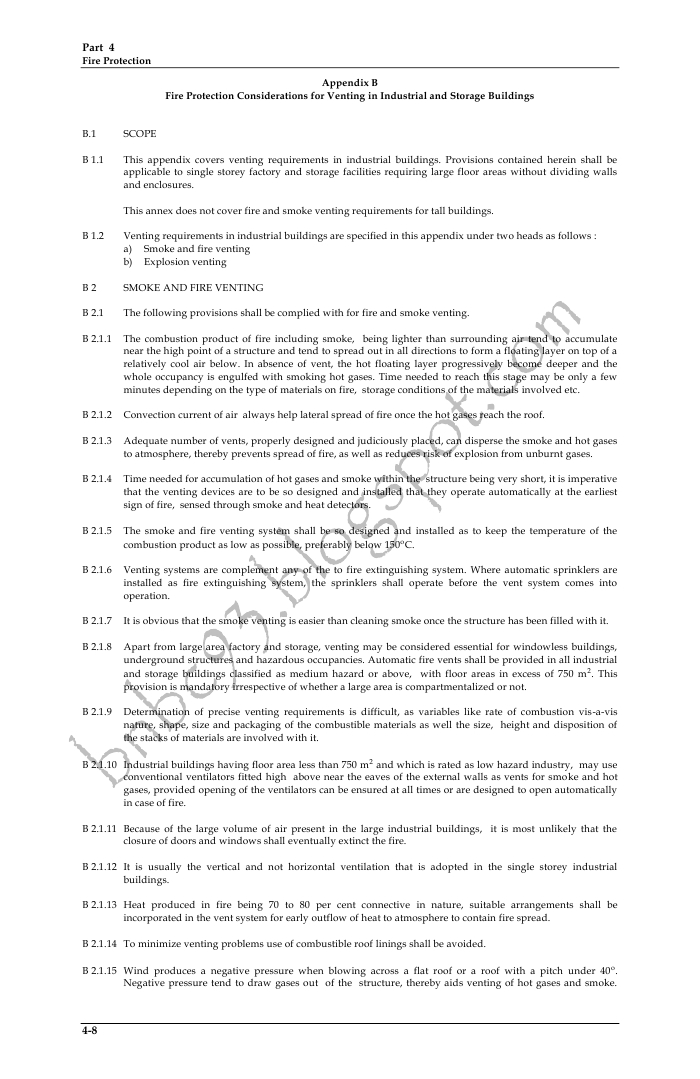 Bangladesh National Building Code: PART FOUR: APPENDIX B