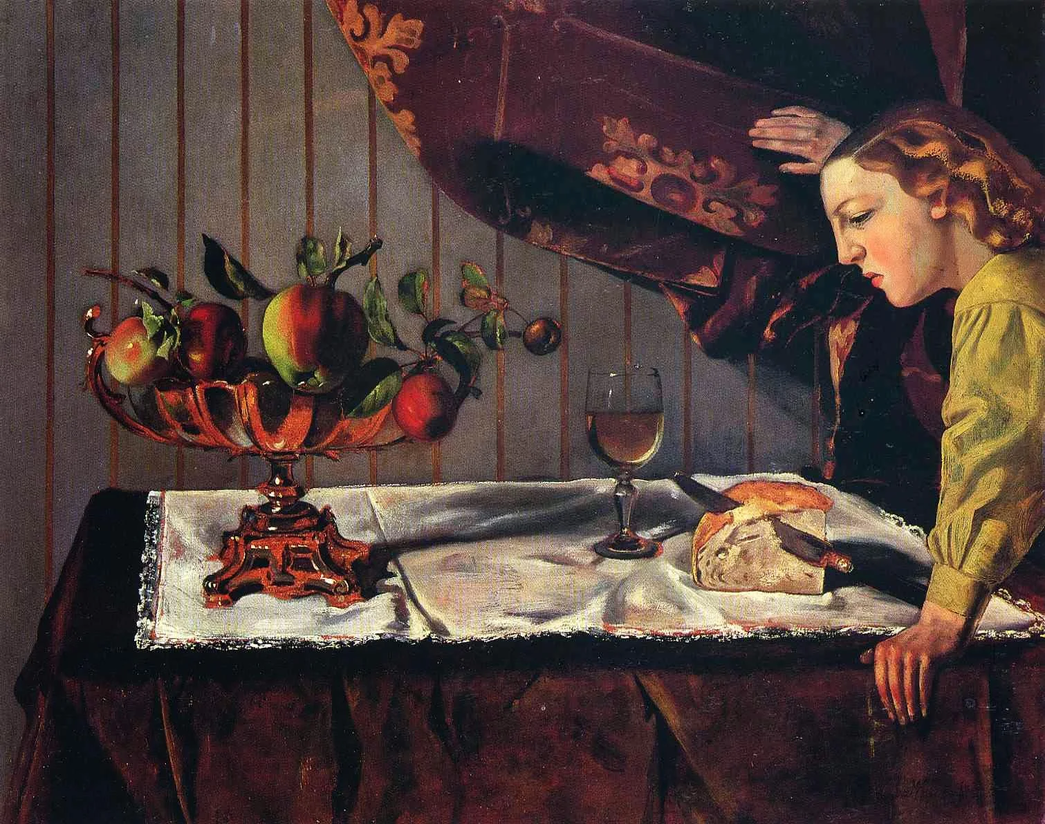 Miradas y Lugares: BALTHUS , EL TIEMPO; SU INMOVILIDAD Y SECRETO