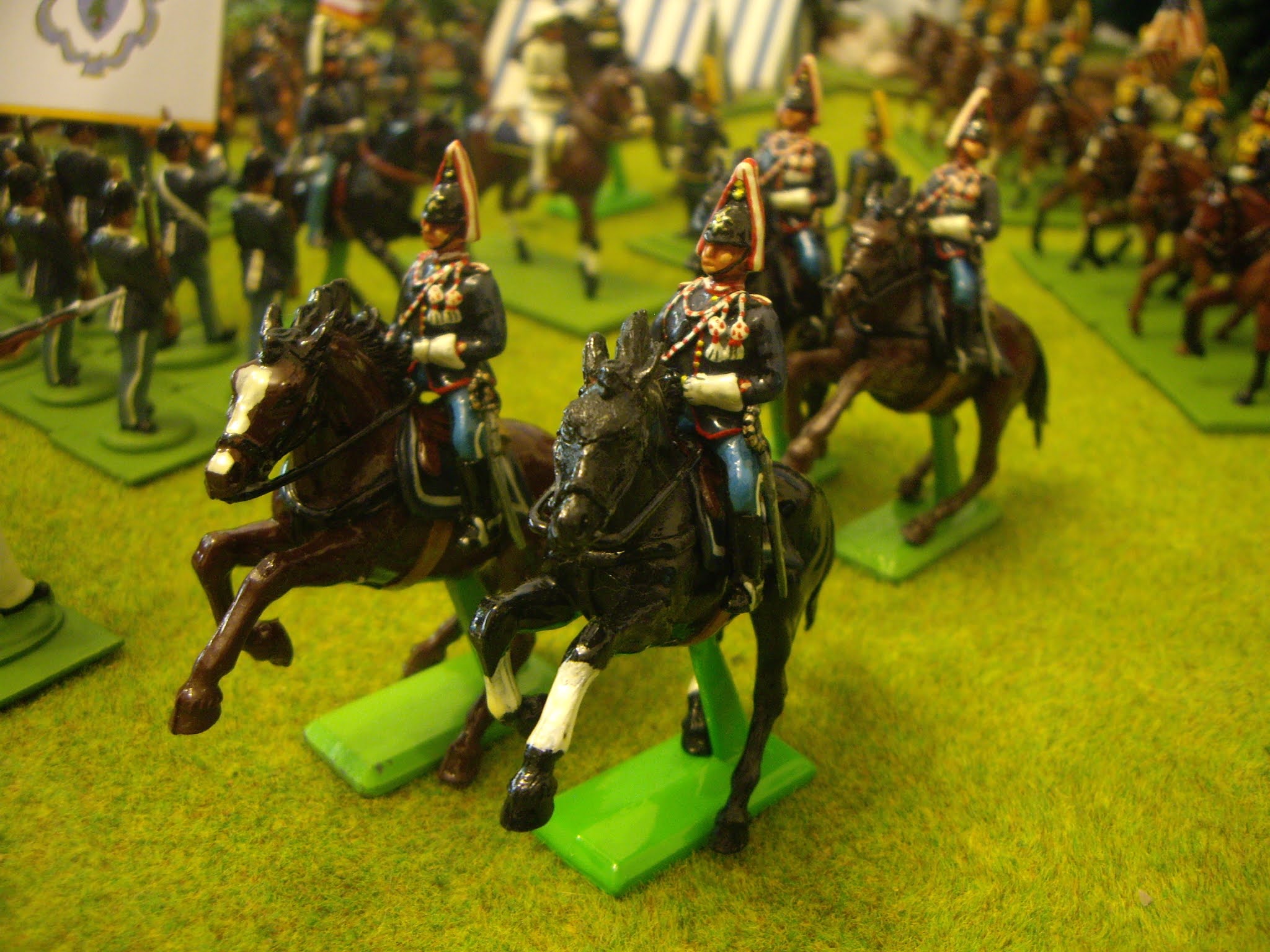 Wargaming with 54mm Toy Soldiers: UNITED STATES CAVALRY c.1880