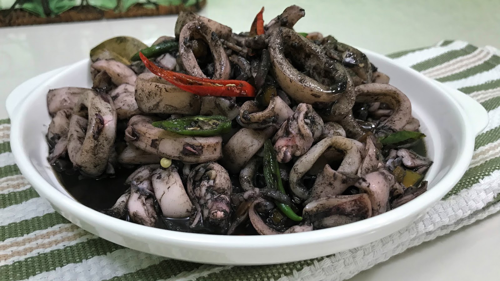 Ginisang Pusit Recipe