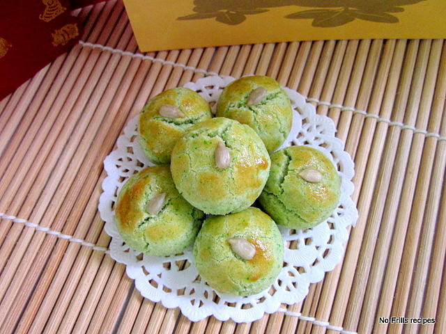 Green Pea Cookies ~ CNY 2012