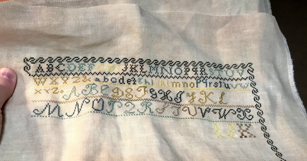 Alphabet Stitcher: Stitching Letters