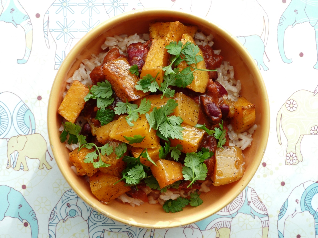 Do you speak vegan ? : Haricots rouges à la mexicaine et courge ...