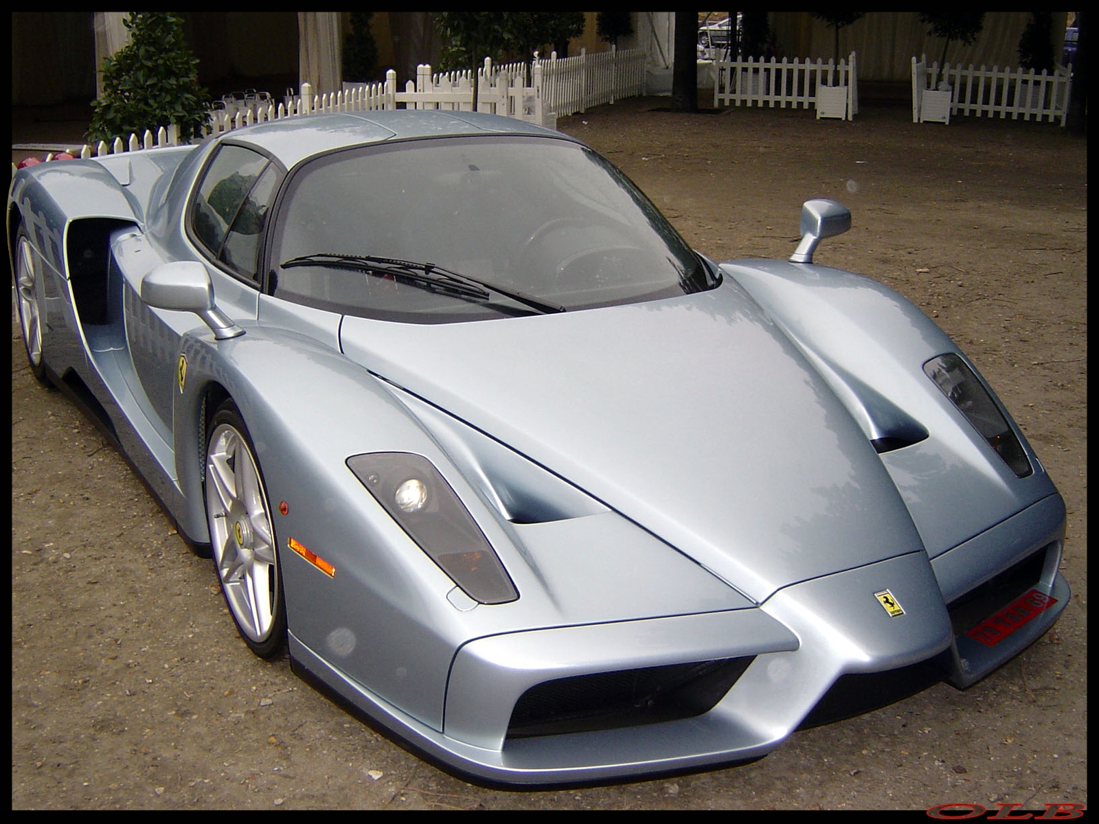 ferrari enzo silver | Cool Car Wallpapers