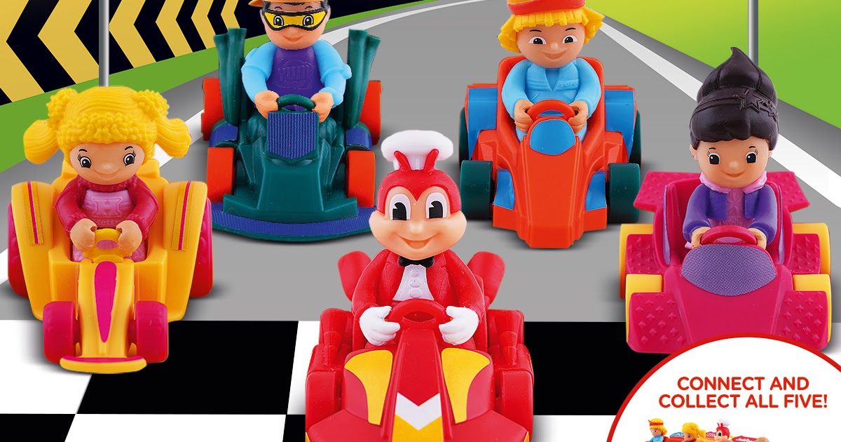 New kiddie meal toy set lets kids race with Jollibee and Friends ...