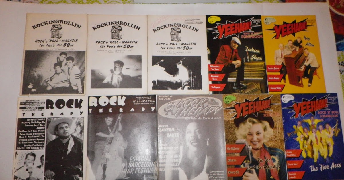RickyRockabillyArchives: Rockabilly Magazines (For sale) a vendre - Part 2