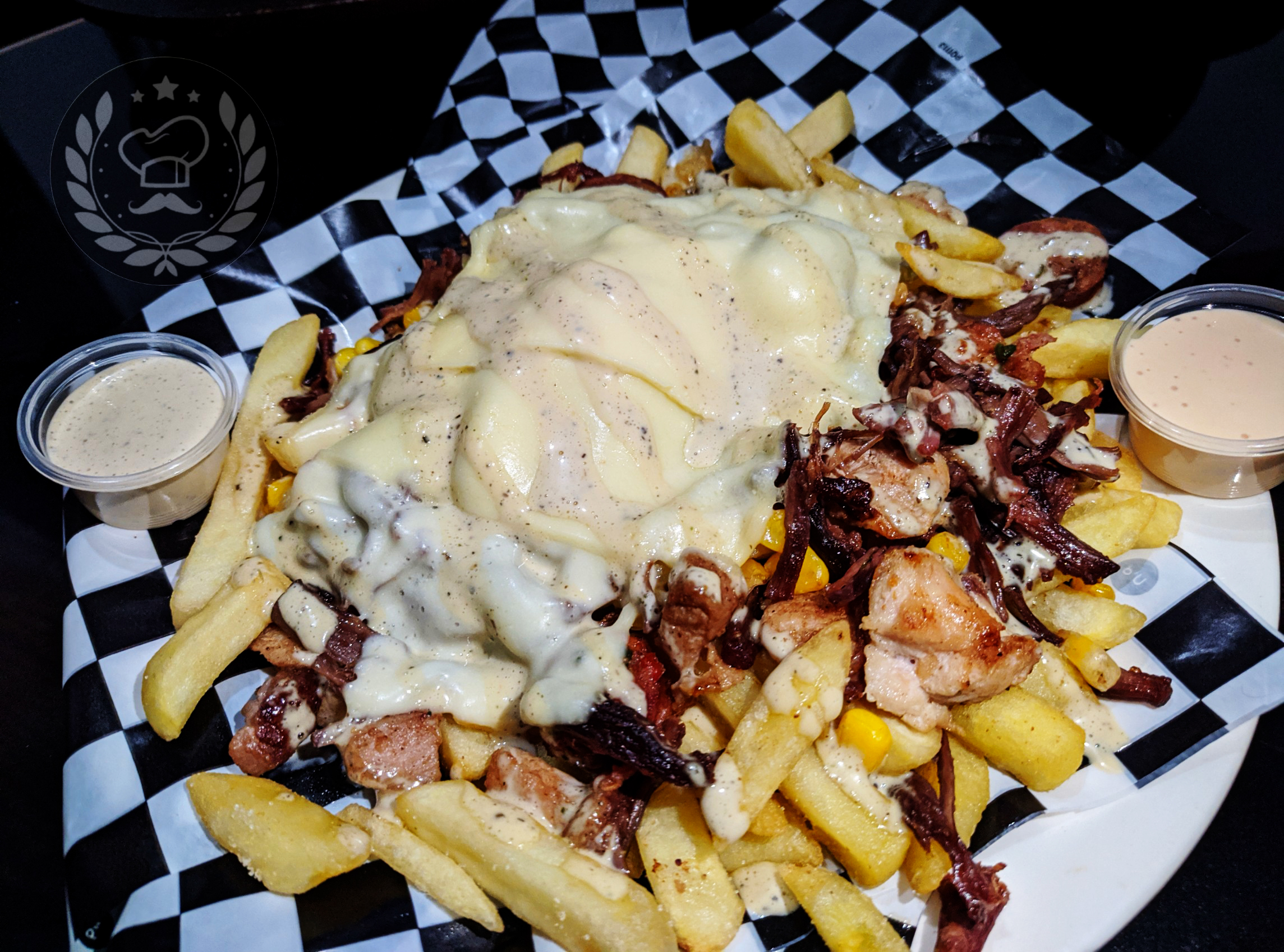 Papas fritas con queso