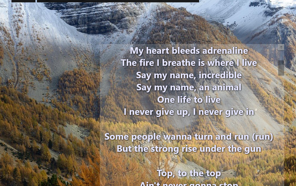 Lyrixound - auto find lyrics for current playing song