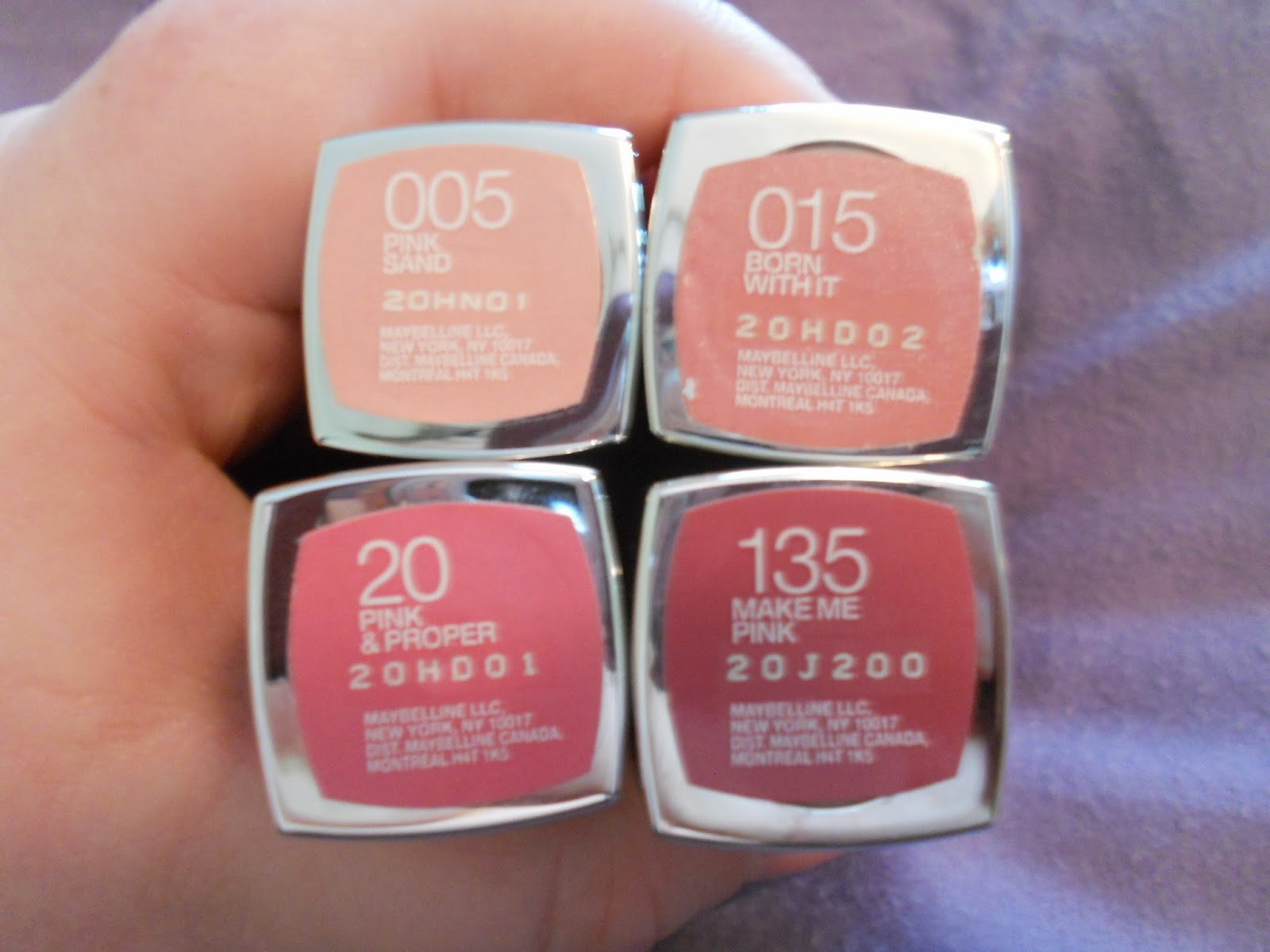 Makeup Is Rad!: Maybelline Color Sensational Lipstick Swatch-A-Palooza!