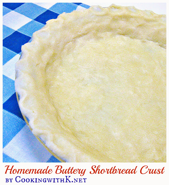 Easy Homemade Buttery Shortbread Crust