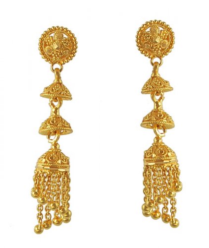 Latest Gold Earring Jewelry ~ All Fashion Tipz | Latest Pakistani ...