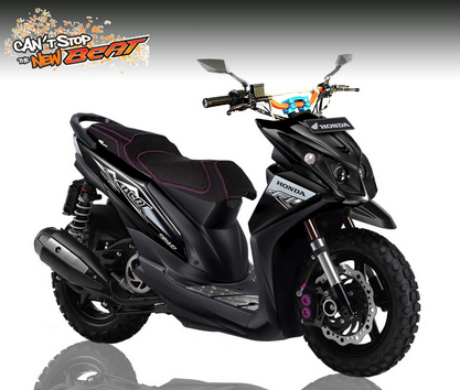 Gambar , Spesifikasi dan Harga Honda Beat 110cc FI CBS , FI CW , FISW ...
