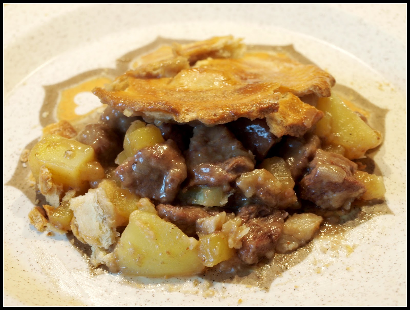 Mark's Veg Plot: "Cornish pasty" pie