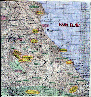 DEFİNE TUTKUNLARININ YERİ: trakya define haritası