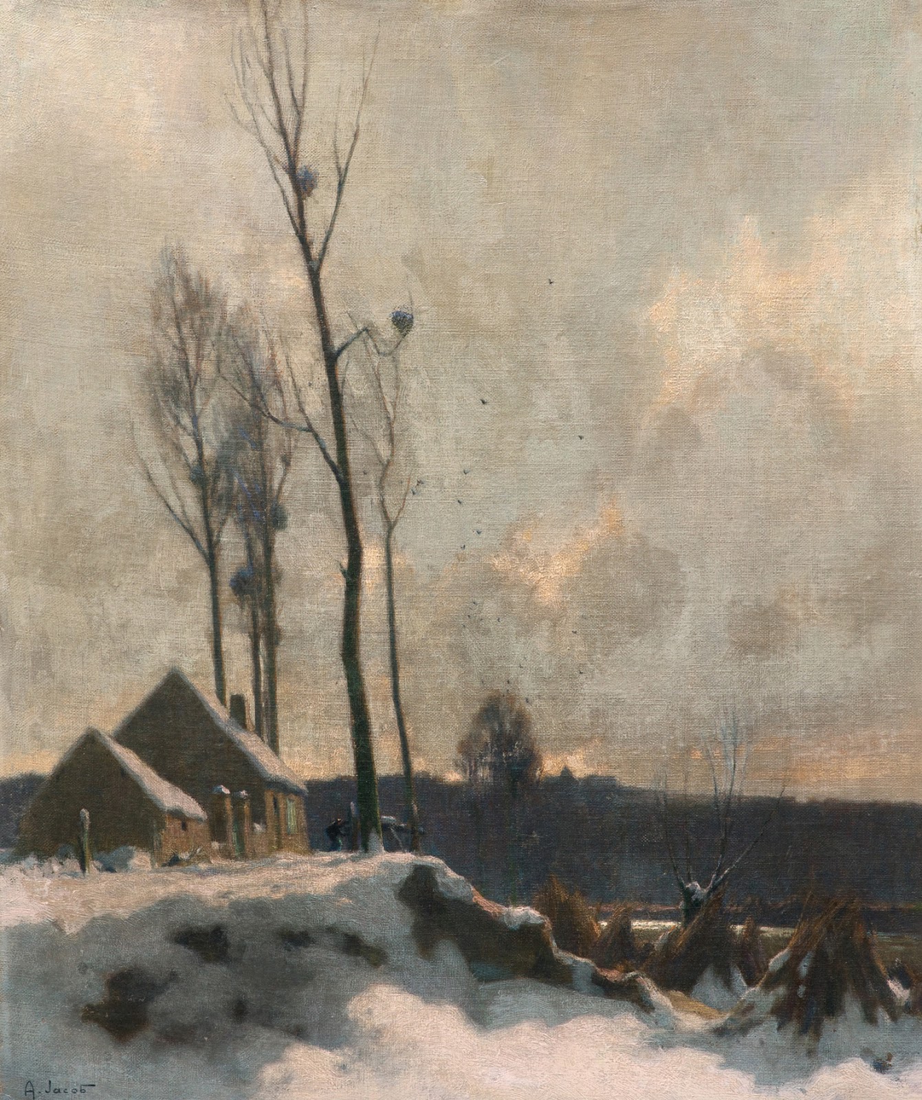 Alexandre-Louis Jacob | Landscape painter | Tutt'Art@ | Pittura ...