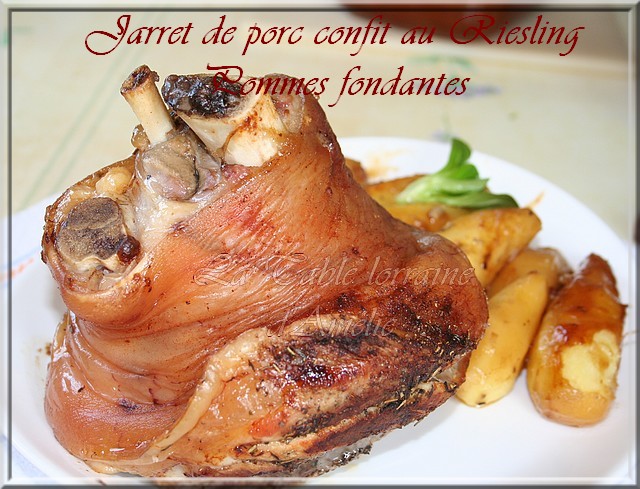 Jarret de boeuf confit - Sara Green