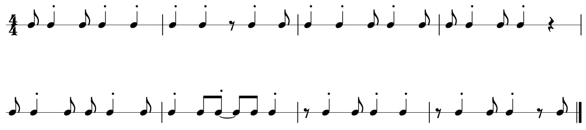 That Drum Blog: Latin Bell Patterns with Syncopation