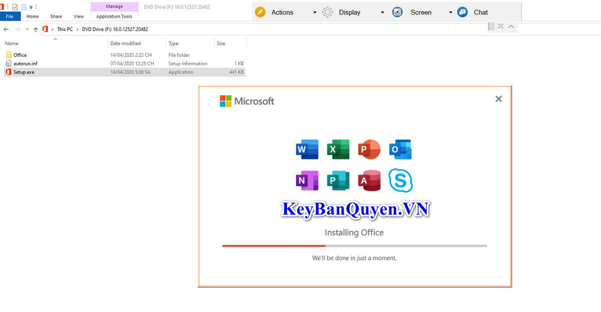 Hướng dẫn sửa lỗi : Sorry , we ran into a problem khi cài Microsoft ...