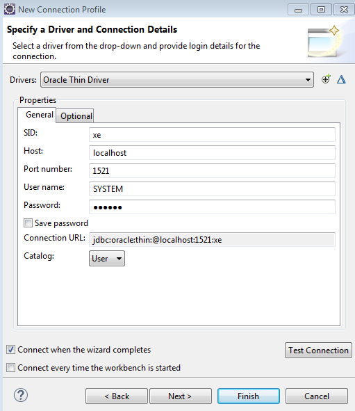 IT Notes Dairy: How To Connect Oracle 11g Express Edition to Eclipse IT Notes Dairy: How To Connect Oracle 11g Express Edition to Eclipse