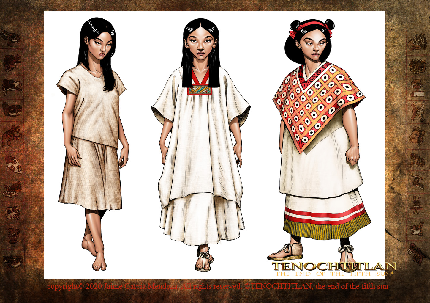 For Tenochtitlan, relation of a graphic novel: Malinalli Concept ...