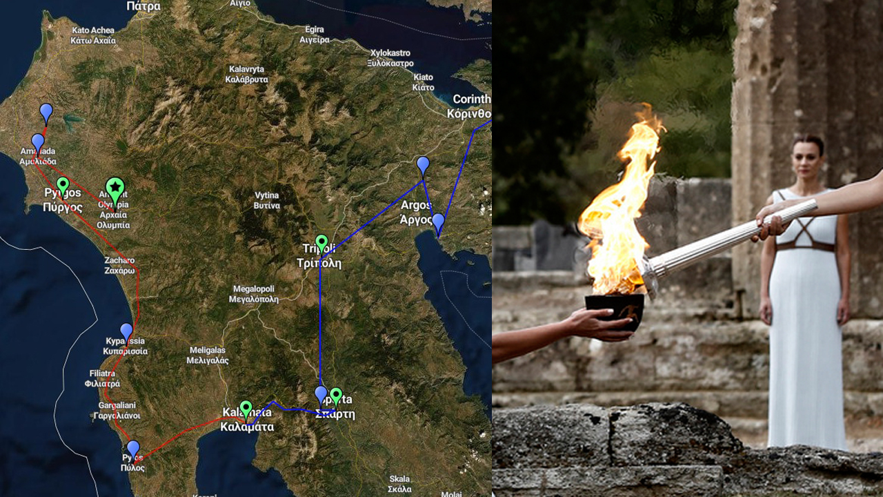 Αργολικές Ειδήσεις: ΟΛΥΜΠΙΑΚΗ ΦΛΟΓΑ
