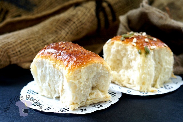 Plain buns - (Gelatinized method) ~ 普通面包子