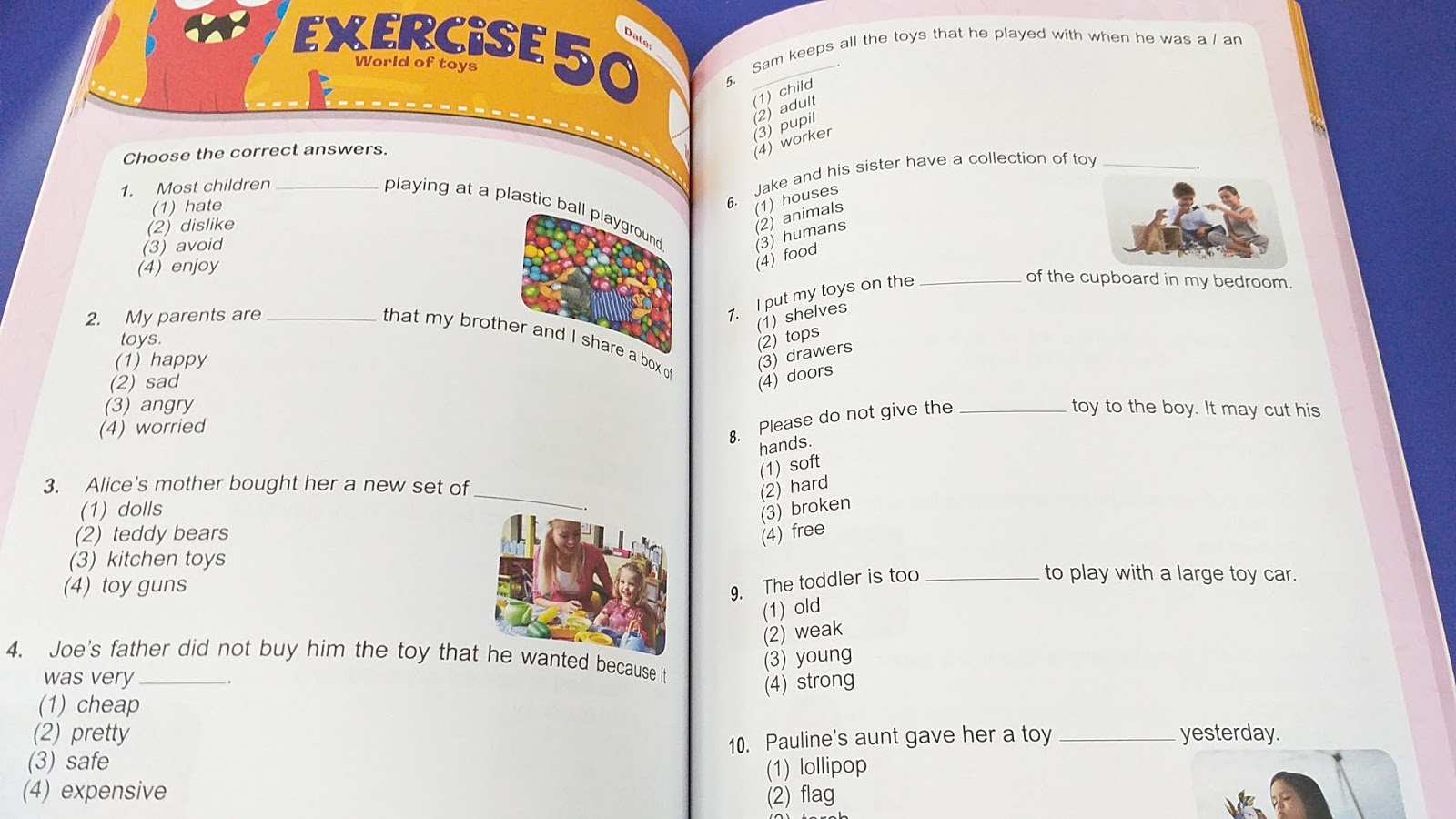 Kid Books Blog: 569.Basic Vocabulary Workbook 1-6