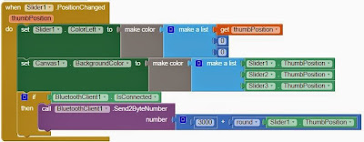 MIT APP MAKER: RGB Slider Color Selector RGB LED | Android and Arduino