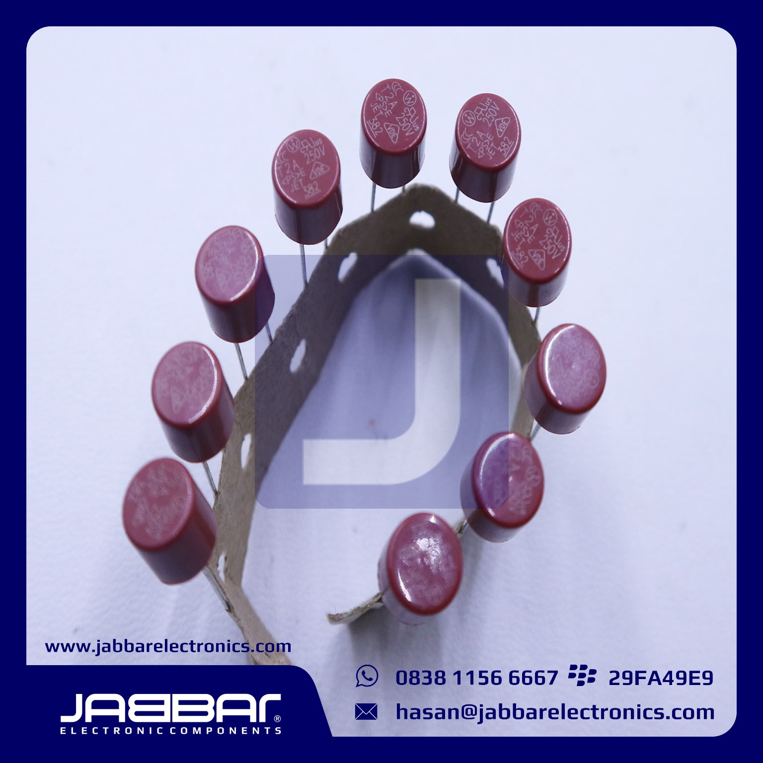 JUAL FUSE T2A 250V ~ Jual Komponen Elektronika