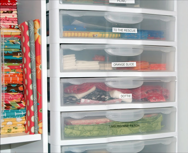 A Bright Corner: Sew Organized Part 4: Quilting Projects