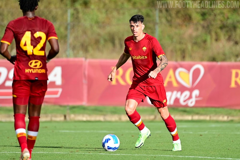 New Balance AS Roma 21-22 Home Kit Released - Footy Headlines