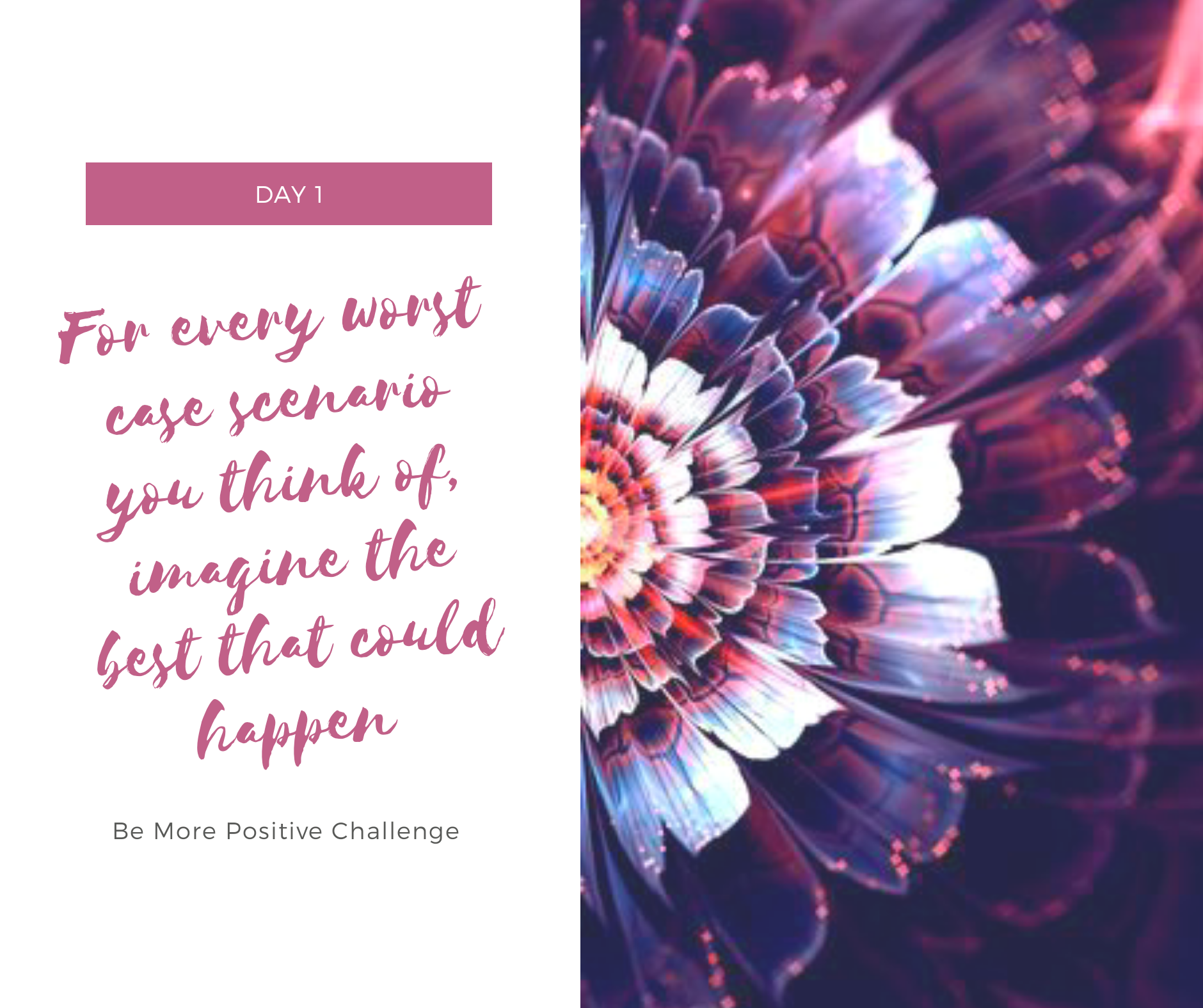 Change Your Life In 30 Days | Be More Positive Challenge | Divya ...