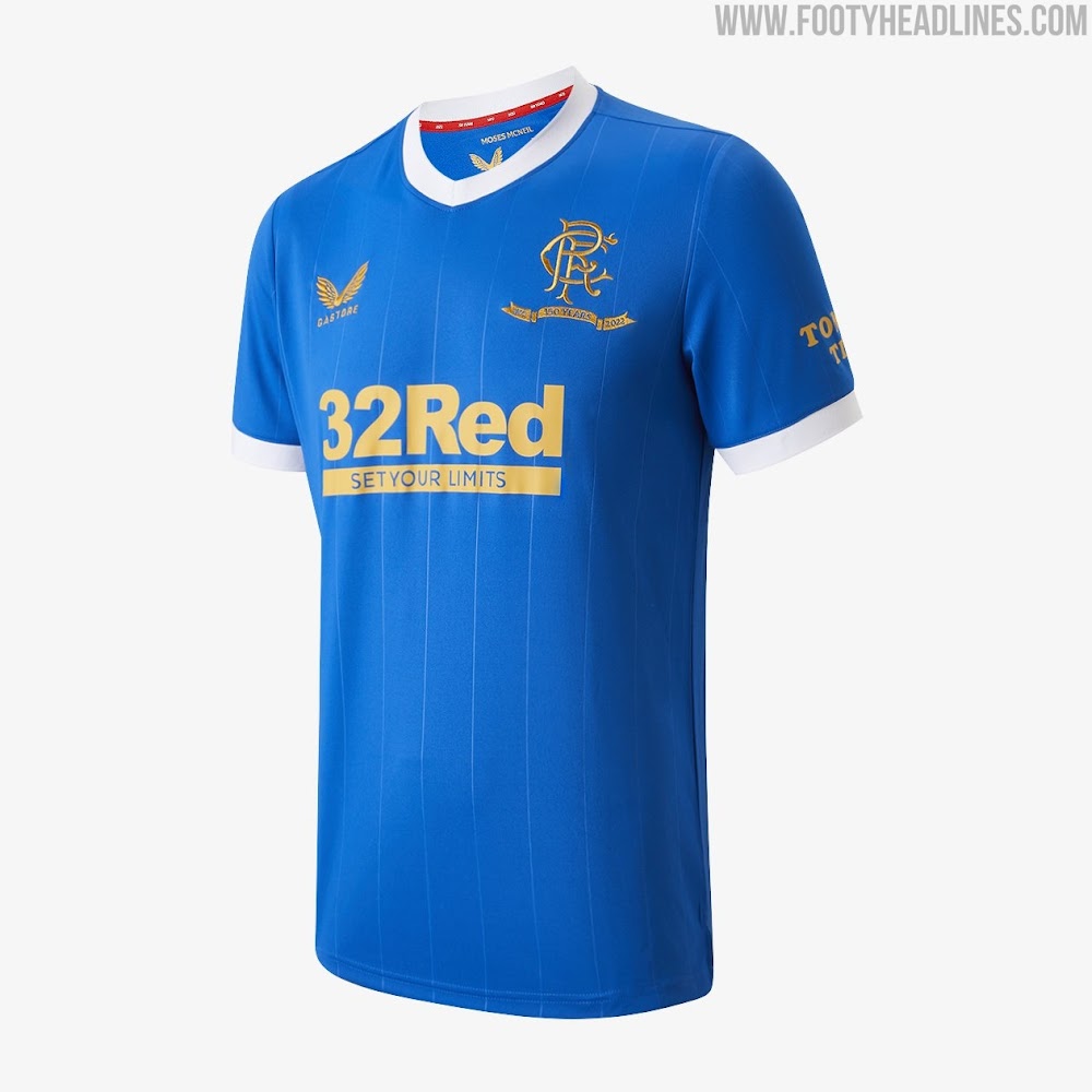 Rangers 21-22 150th Anniversary Kit Released - Footy Headlines