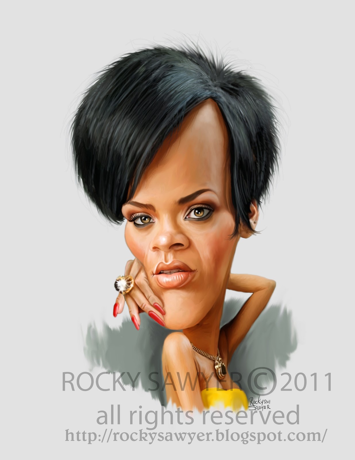 Sawyer Illustration Inc. caricature and cartoon art studio: Robyn ...