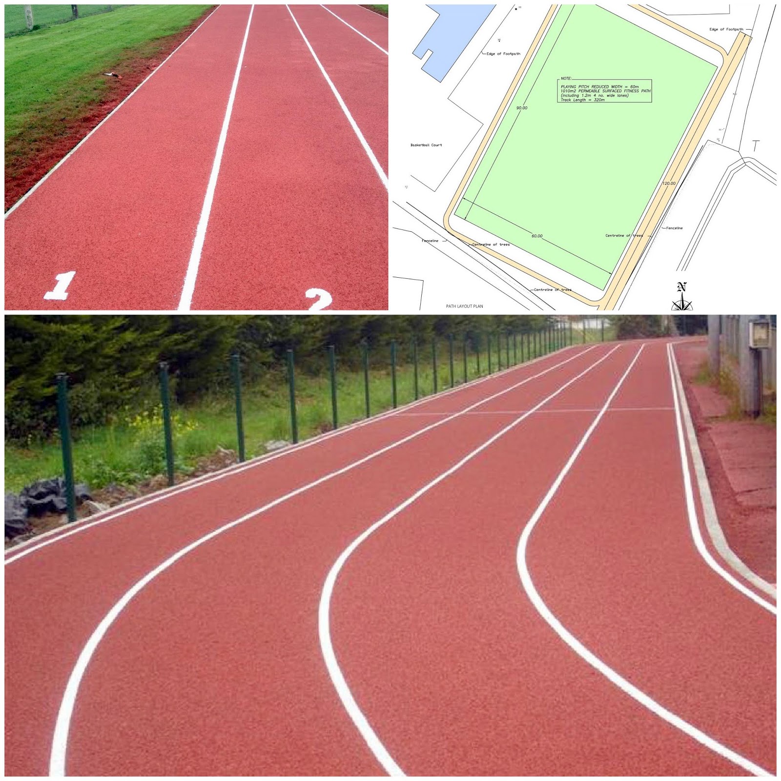 Kilcullen Diary: Scoil Bhride installing running track