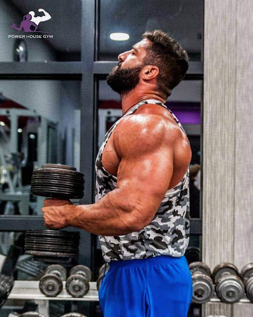 Muscle Lover: Greek Super-Heavyweight bodybuilder Thanos Alibakis
